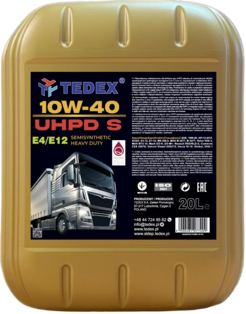 Tedex Diesel Truck UHPD (S) Motor Oil 10W-40 20L